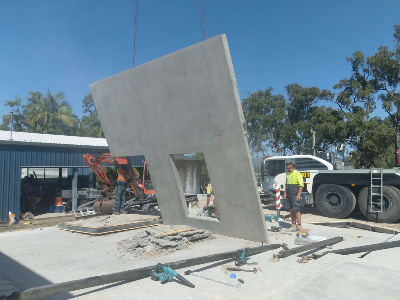 Tilt Panels - Concrete Construction Mackay