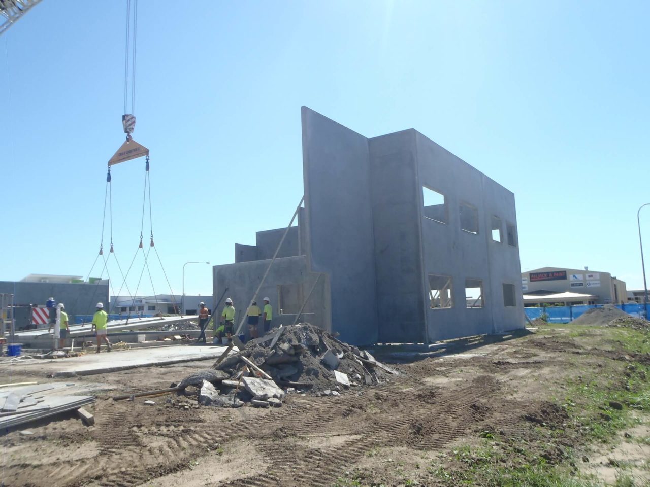 Tilt Panels - Concrete Construction Mackay