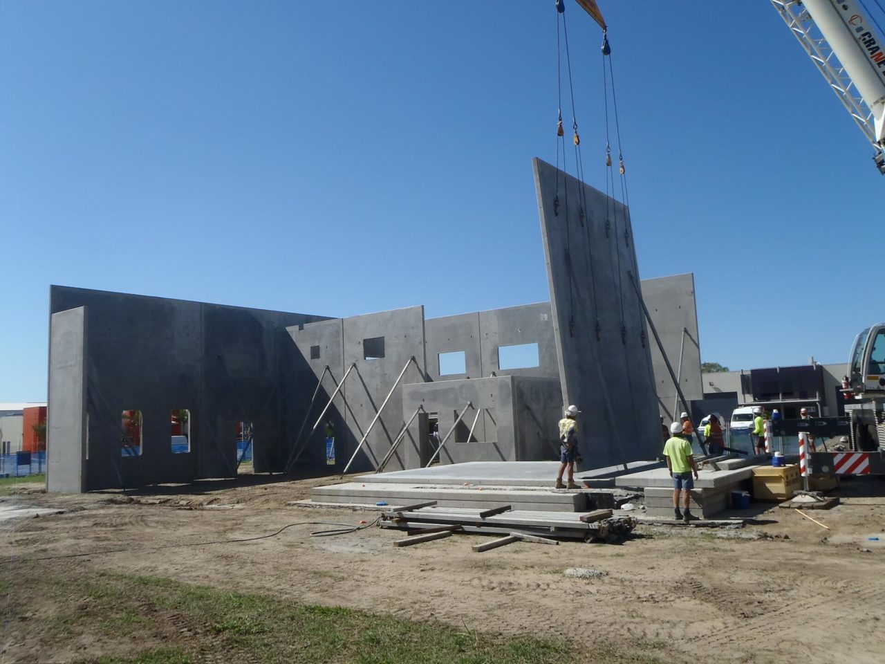 Tilt Panels - Concrete Construction Mackay