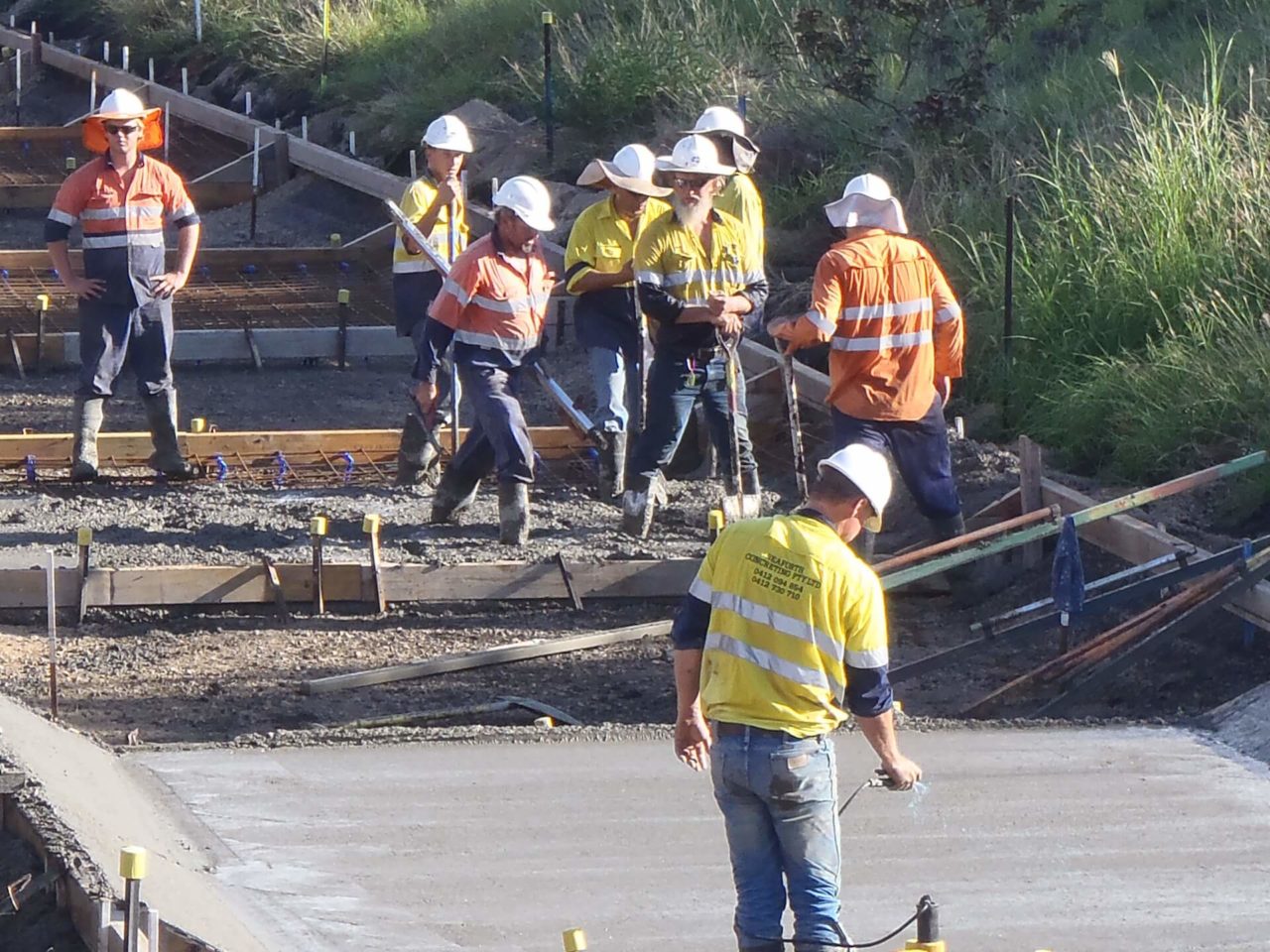 Mining Concrete Construction: Shane Thomas Concreters Mackay